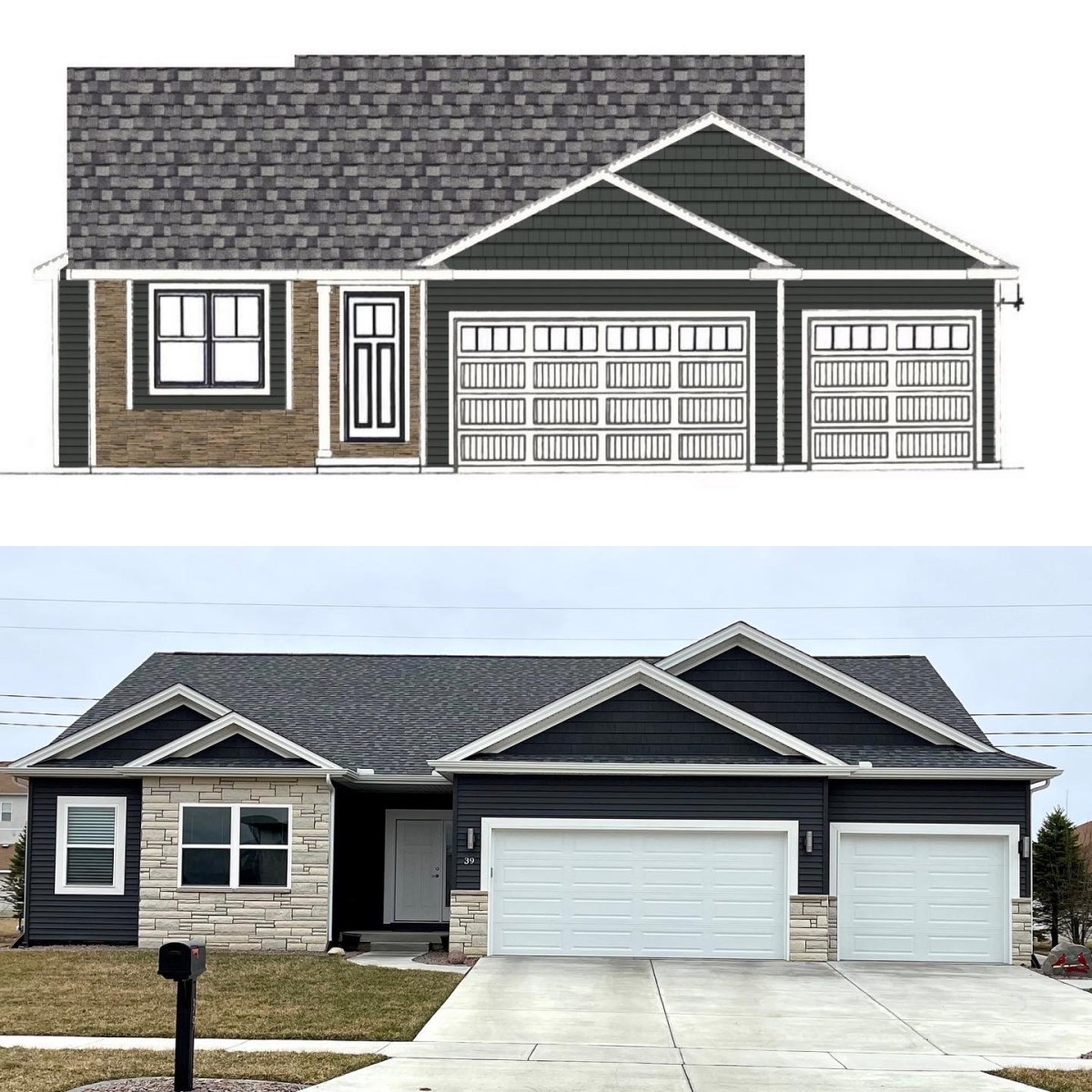 Ironstone (Dark Grey) Siding – Carlson Exteriors Inc.